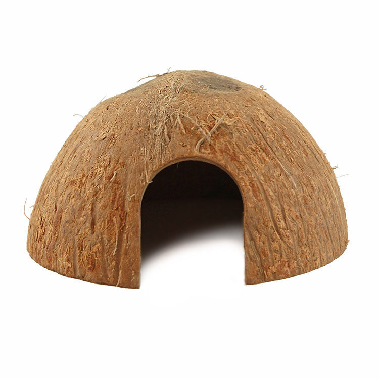 CocoHut Reptile Coconut Hide (1 coco hides) – BB's Crested Gecko's